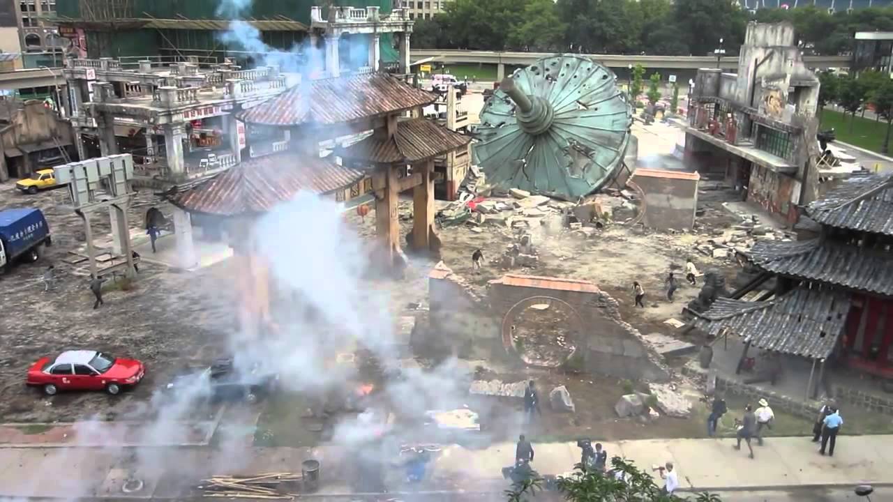 Transformers: Age Of Extinction Filming Scene - YouTube