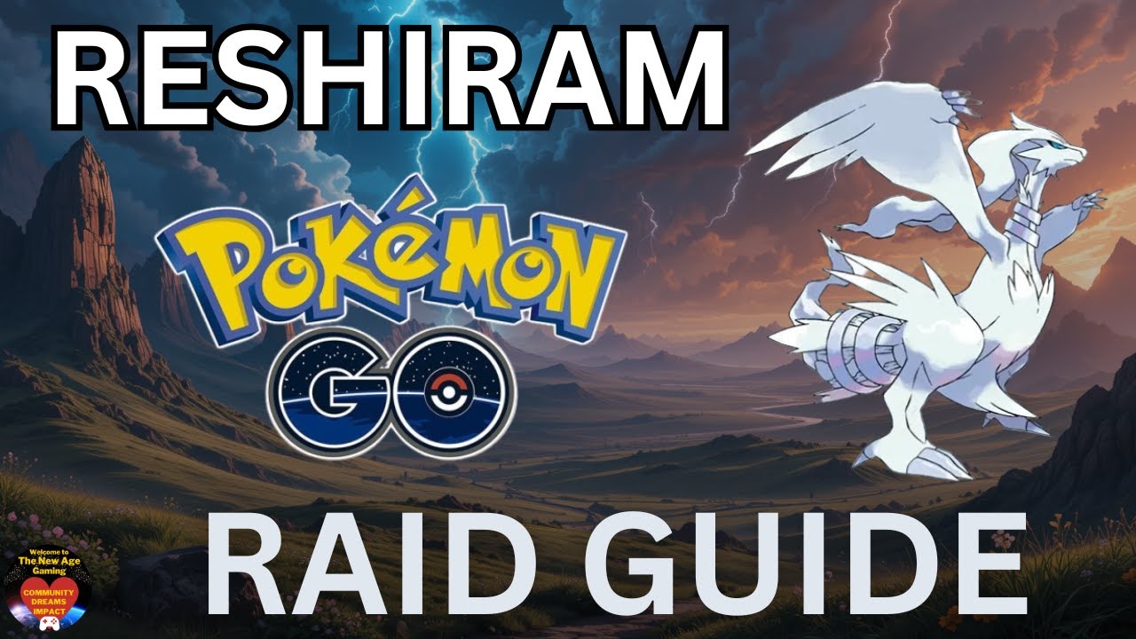 🔥 Pokemon GO RESHIRAM RAID GUIDE 2025: So besiegst & fängst du es ...
