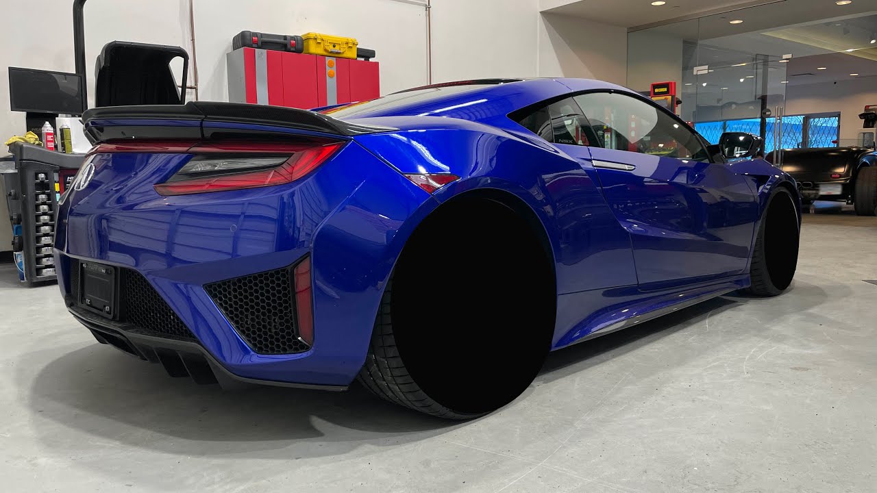WE TAKE THIS 2017 NSX FROM ZERO TO HERO USING ONLY A SET OF WHEELS AND ...