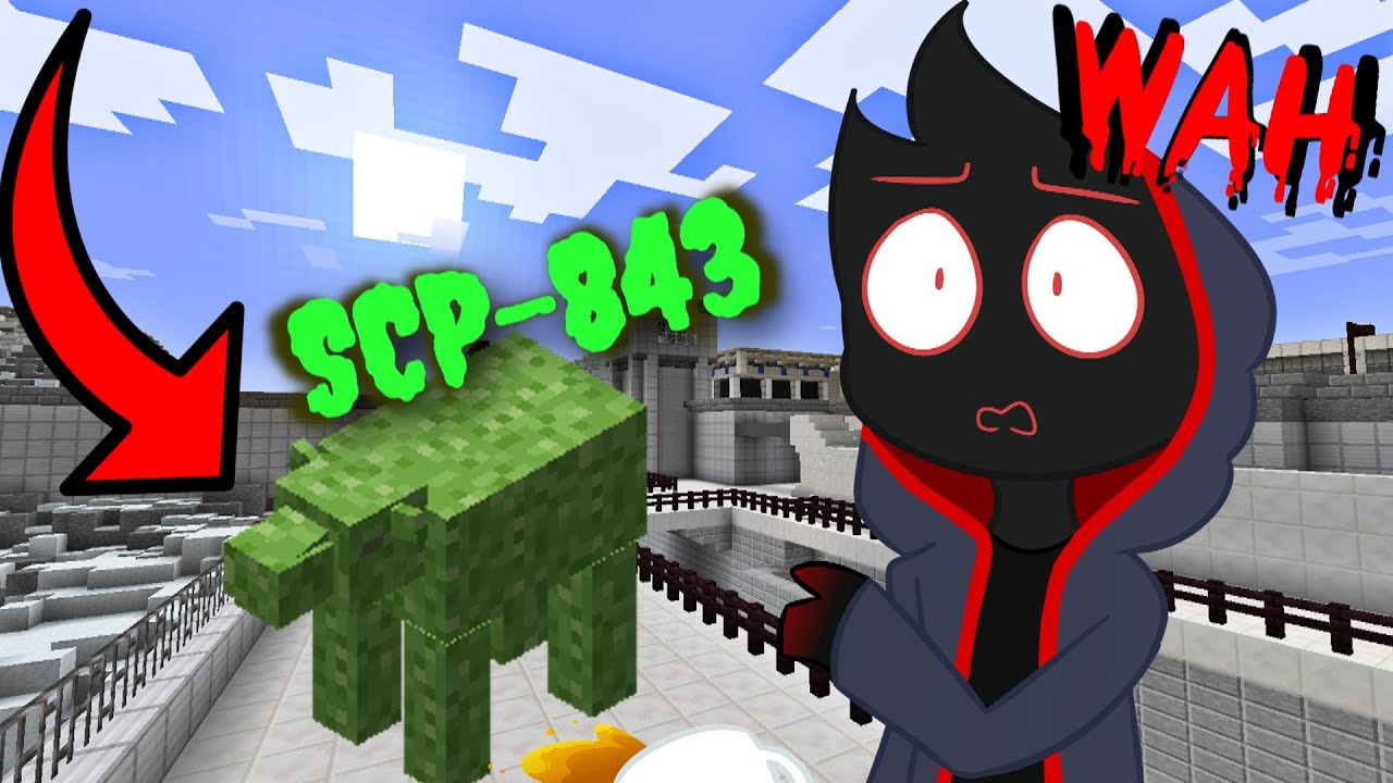 SCP-843 ANOMS INFECTED COW IN MINECRAFT DESTROYS OUR BASE - YouTube