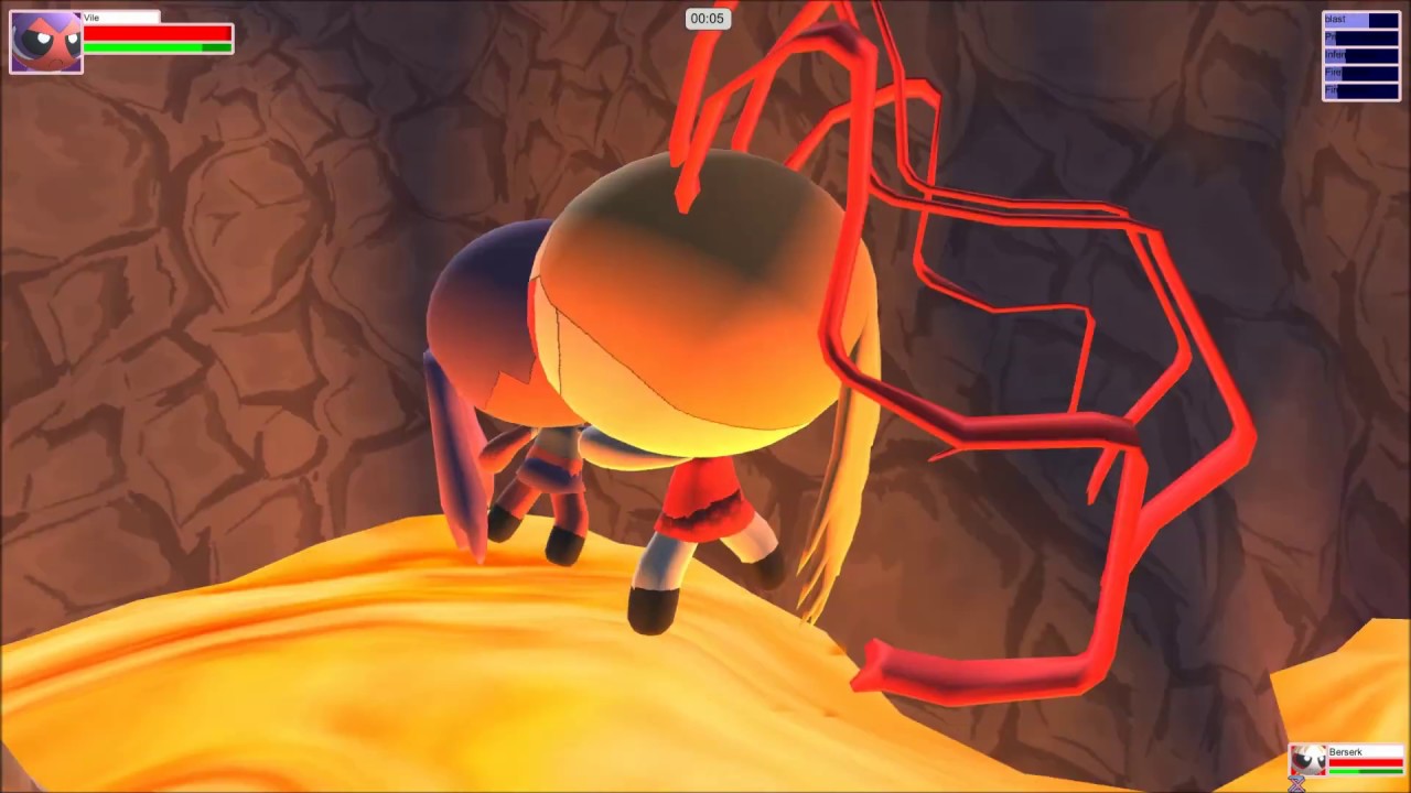 Powerpuff ZX: Vile Arcade Mode - YouTube