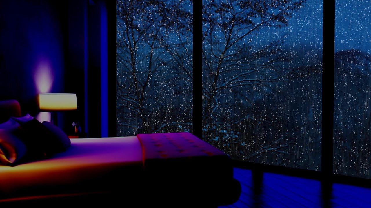 Good Night Rain Sound: Forest Rain Sound Relaxes The Mind, Brings ...