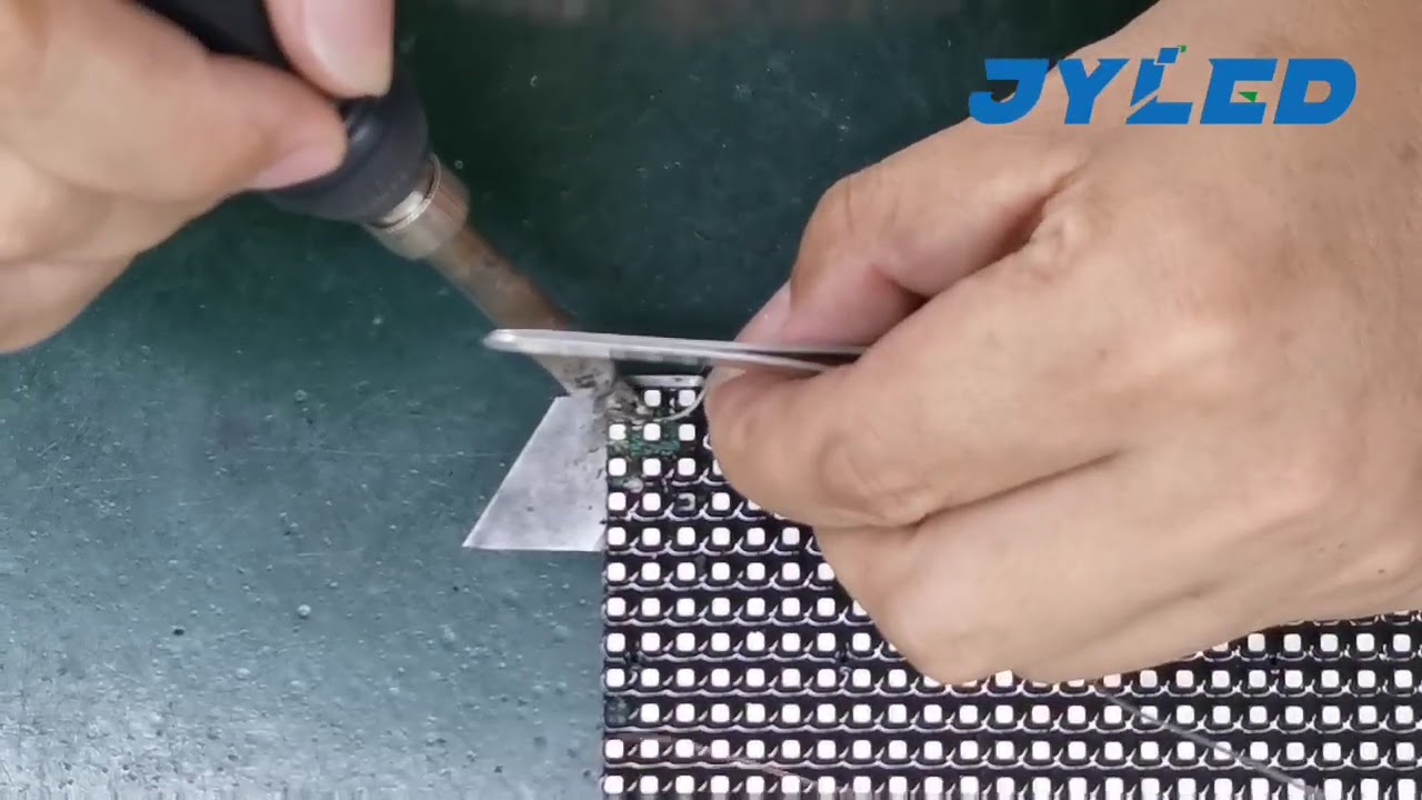 How to repair LED display lamp and IC? - YouTube