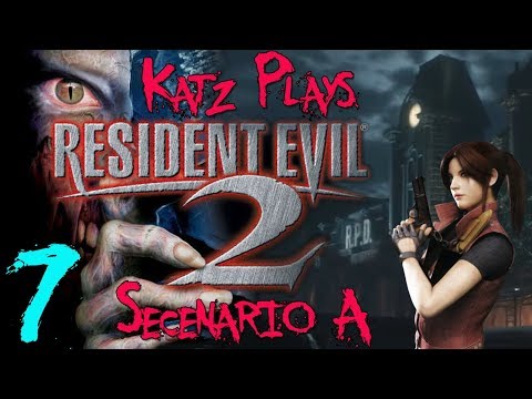 Let's Play Resident Evil 2, Katz Plays | ep 7, A | Family Feud