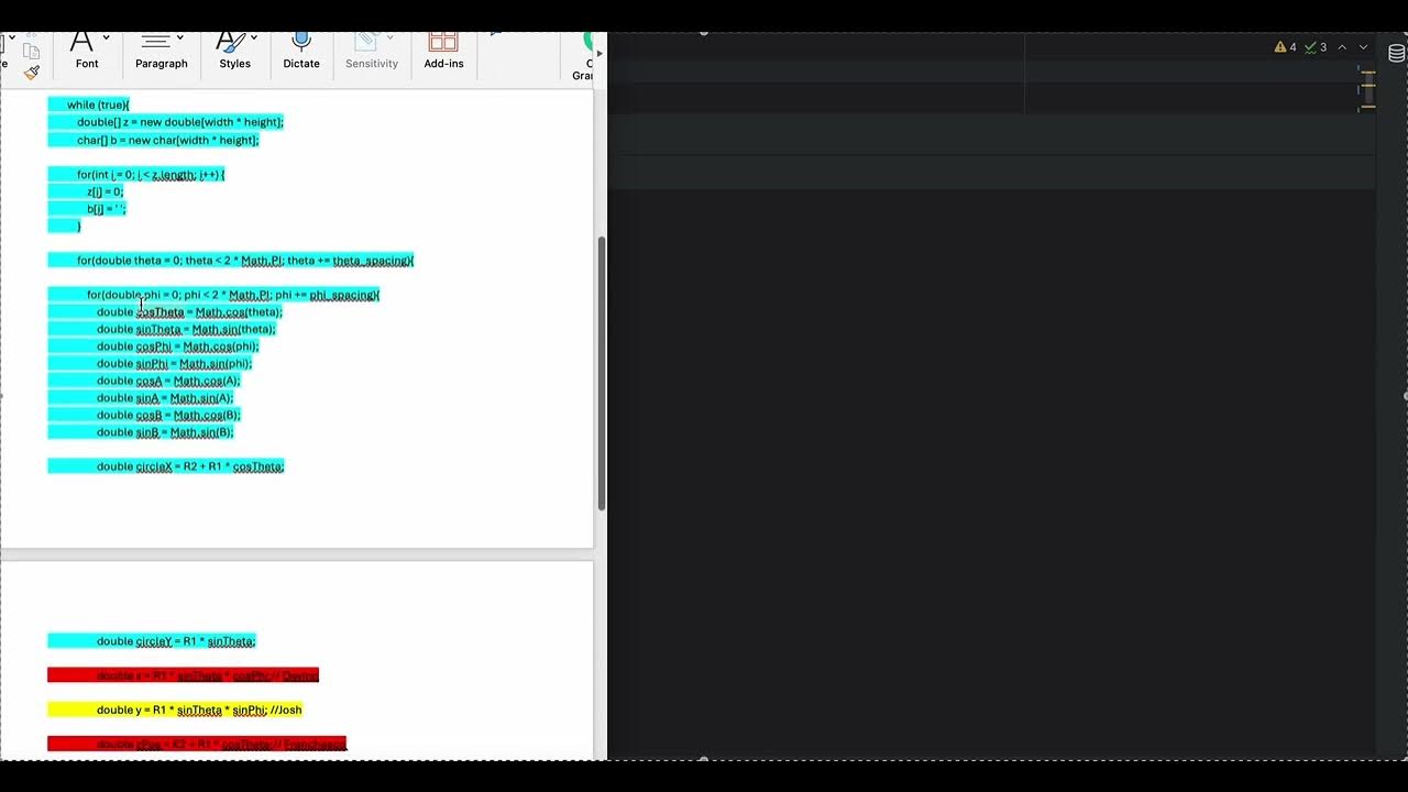Project 1 Spinning Donut - YouTube
