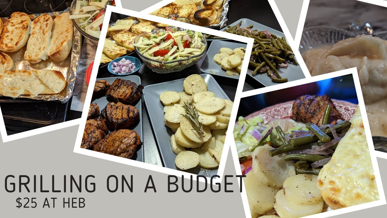 Backyard Grilling on a Budget Ingredients Purchased from HEB part of ...