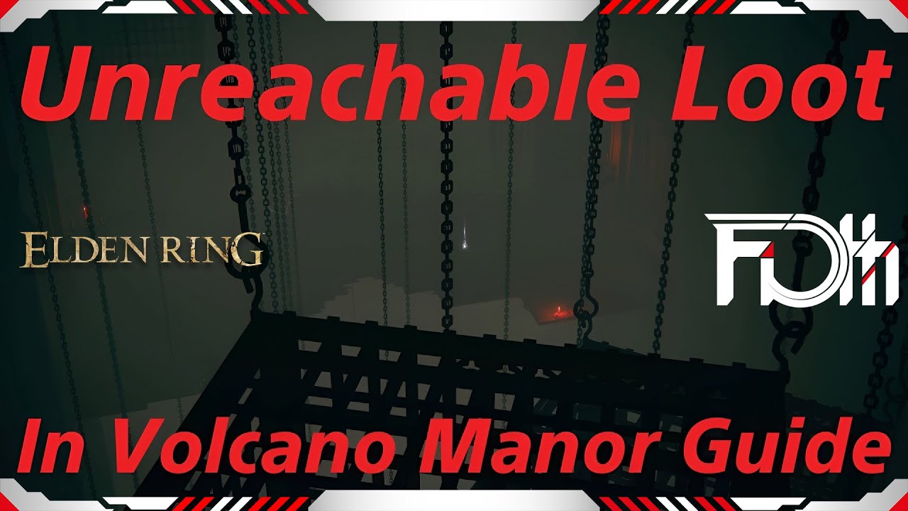 Elden Ring - Unreachable Loot in Volcano Manor (Dagger Talisman) - YouTube