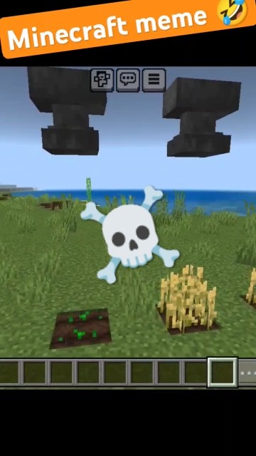 Minecraft wheat Meme 🤣 #minecraft #memes #gaming #shorts #shortsfeed # ...