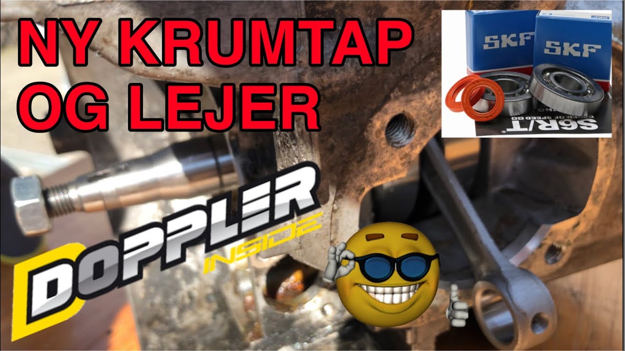 Sådan Skifter Du Krumtap Og Krumtapslejer - How To - Tutorial - Gammel ...