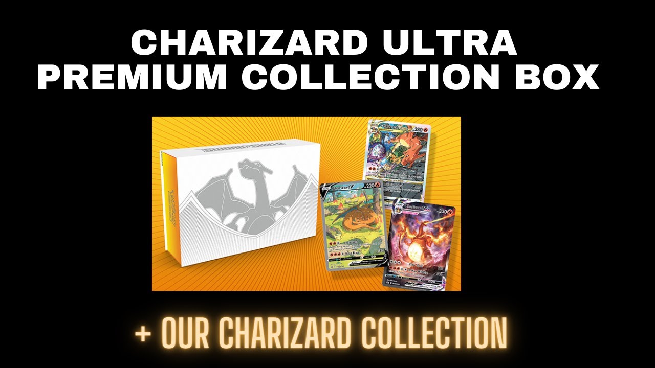 🔥Charizard Ultra Premium Collection Box + our Charizard Collection ...