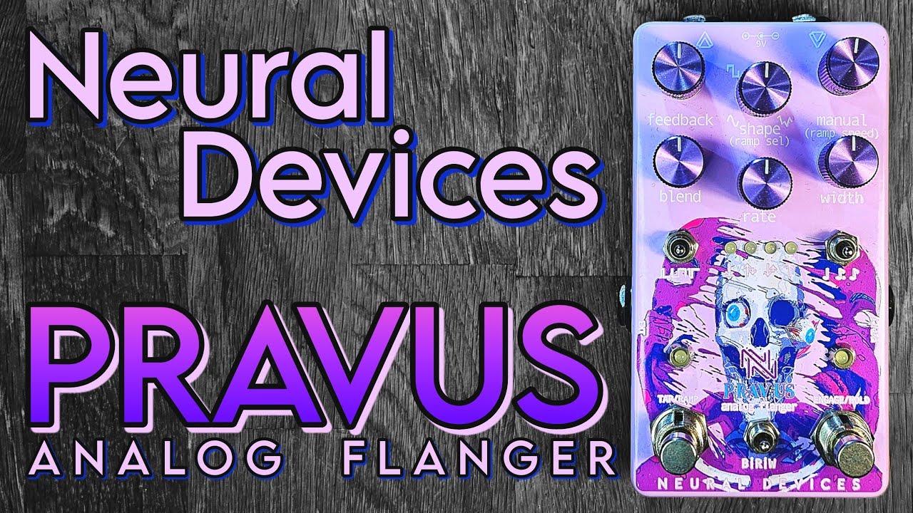Neural Devices Pravus analog flanger - YouTube