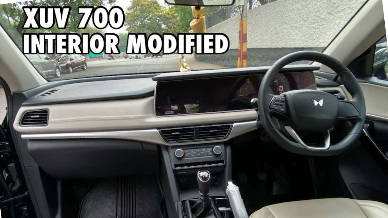 XUV 700 || INTERIOR MODIFIED || POONA MOTORS PVT LTD - YouTube