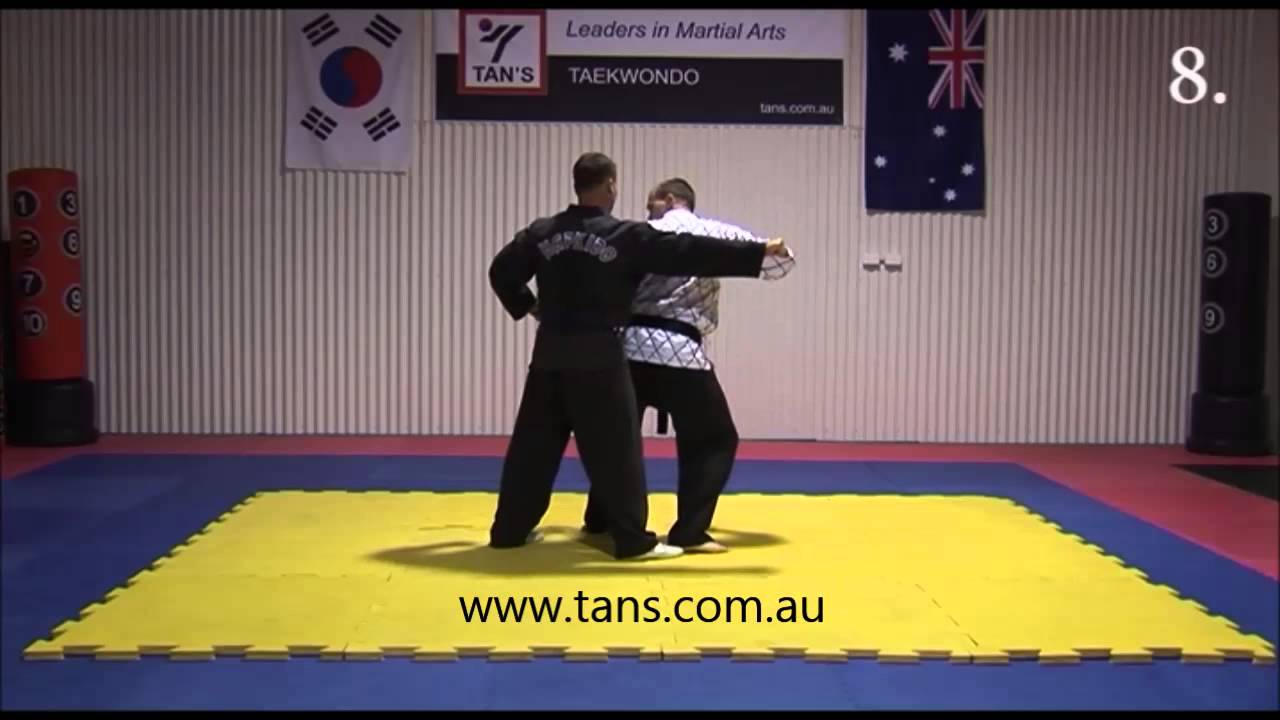 Tans Hapkido - S7 Defence against punch - YouTube