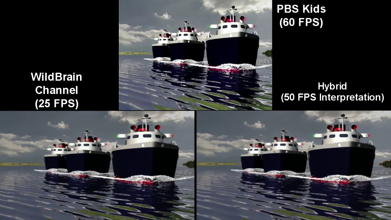 Teletubbies - Ships (Framerate Comparison: 25 vs 50 vs 60 FPS) - YouTube