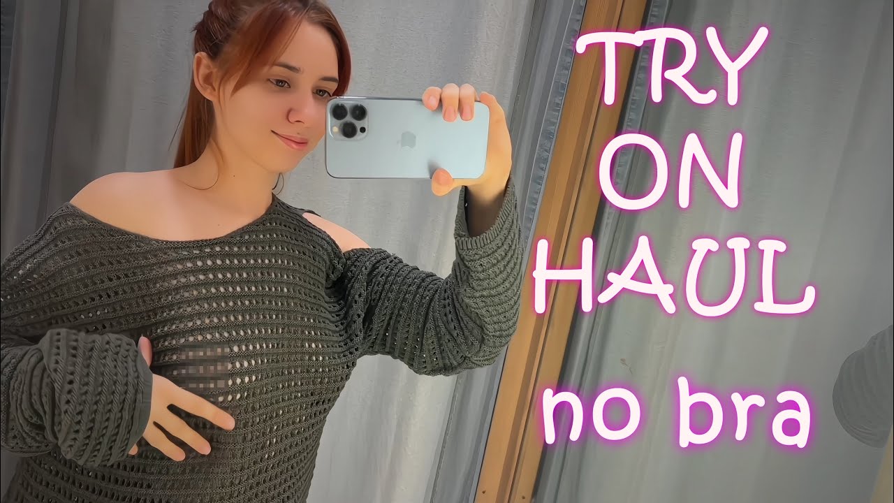 Mesh sweatshirt.. Try on Haul - YouTube