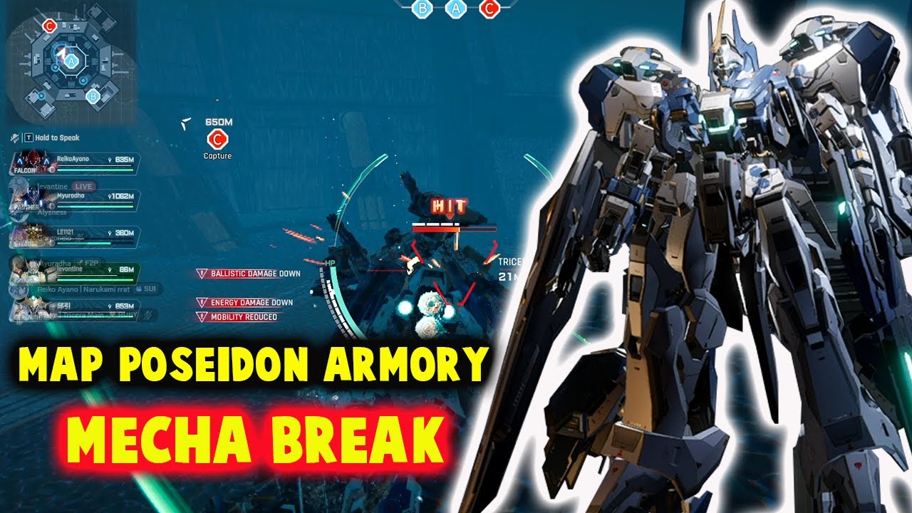 Map Poseidon Armory Alysness Mecha Break - YouTube