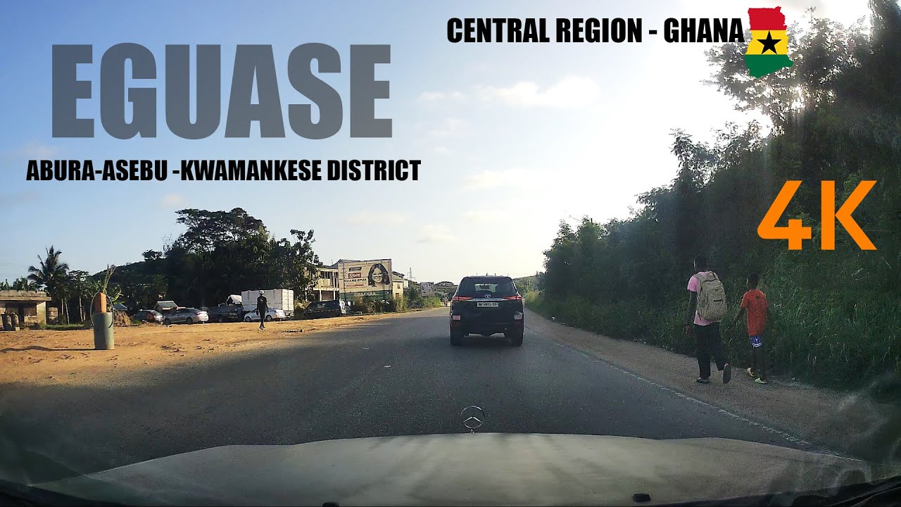 Eguase Road Drive to Moree First Ridge Cape Coast in the Central Region ...