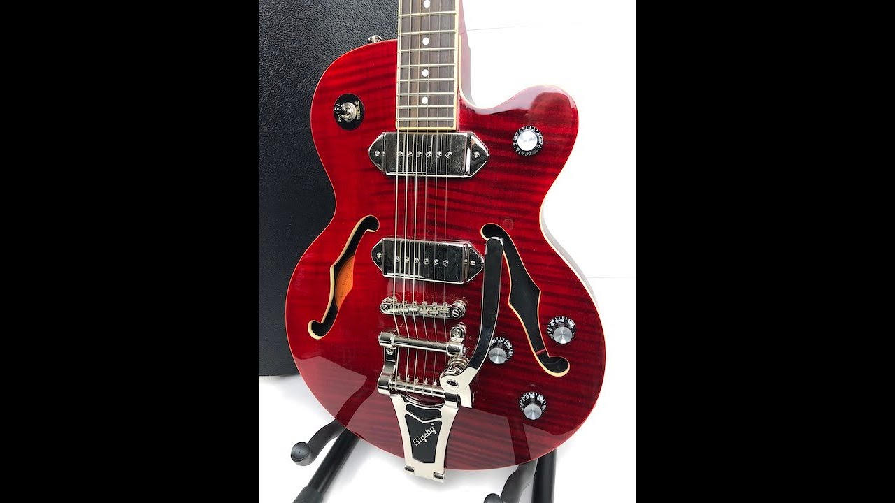 Epiphone Wildkat Studio WR Limited Edition Semi Hollow Electric Guitar ...