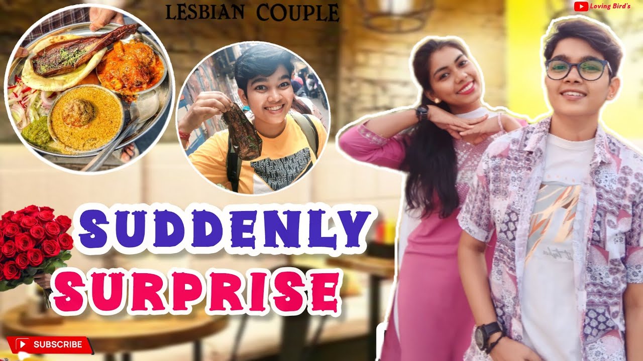 A Suddenly Surprise Date💫lovely Vibes😍 Lesbian Couple Vlog🏳️‍🌈@Ghutu_Baban #lovingbirds #lgbt ...