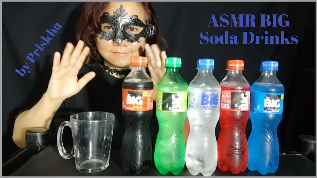 ASMR Soda Drinks. Drinking Sounds. No talking. - YouTube