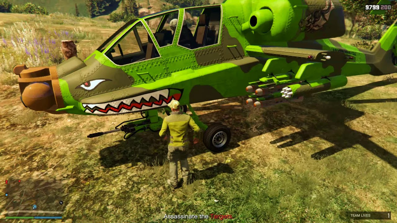GTA Online Dispatch V With FH1 Hunter - YouTube