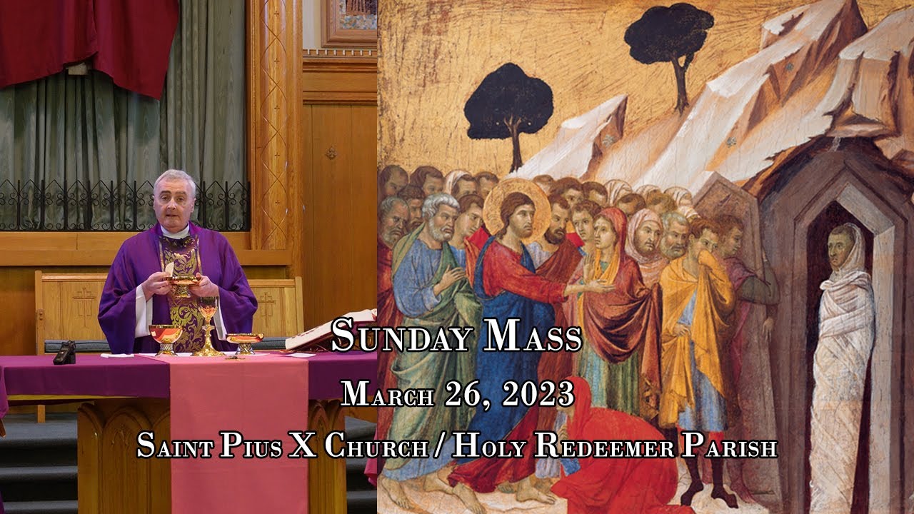 Sunday Mass - March 26, 2023 - YouTube