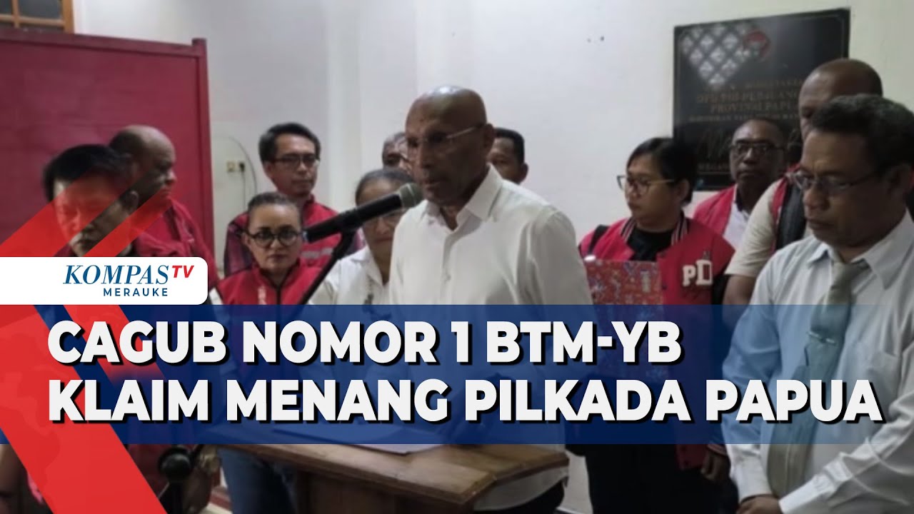 Cagub Nomor 1 BTM-YB Klaim Menang Pilkada Papua - YouTube