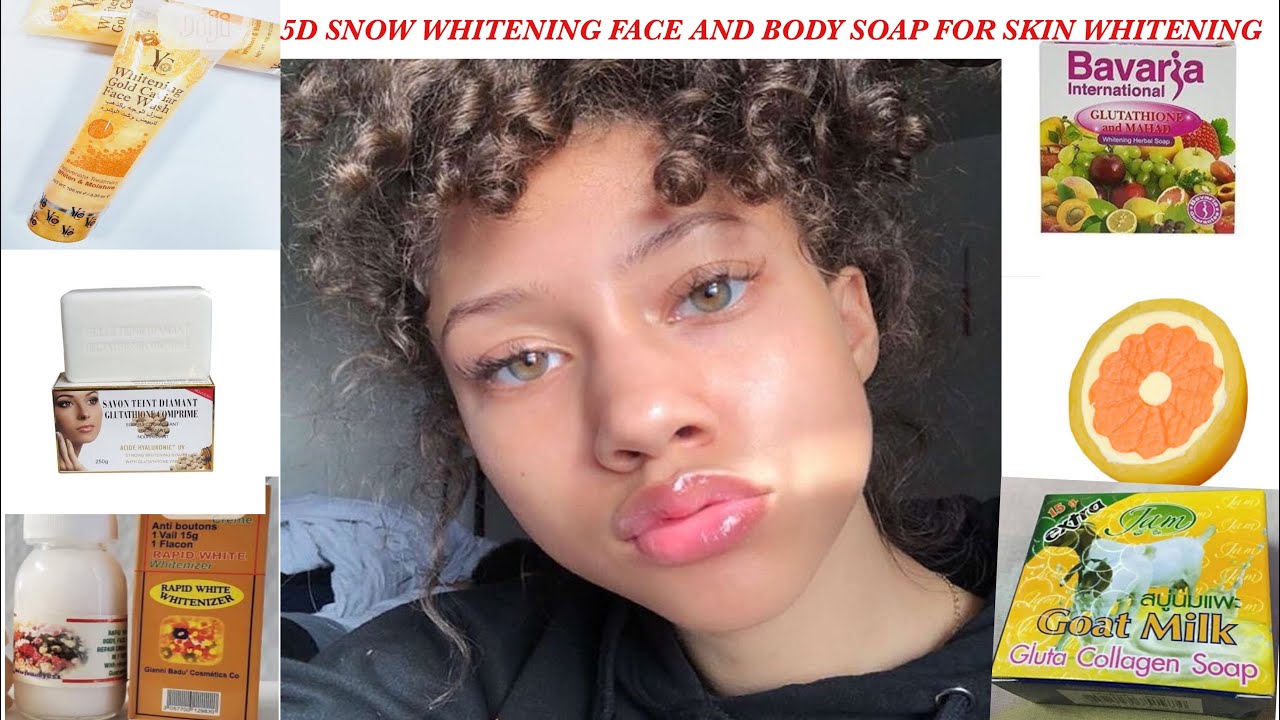 5D SNOW WHITE WHITENING FACE AND BODY SOAP FOR EXTREME SKIN WHITENING ...