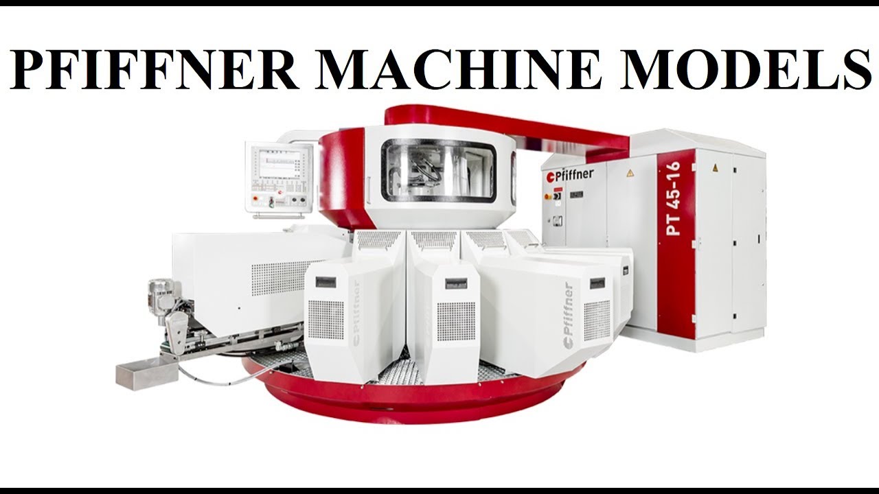 PFIFFNER MACHINE MODELS (CNC Machine Tools) - YouTube
