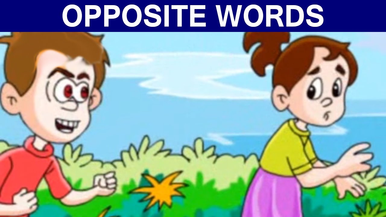Learn OPPOSITE WORDS - Kids Learning Video (Basic English Learning ...