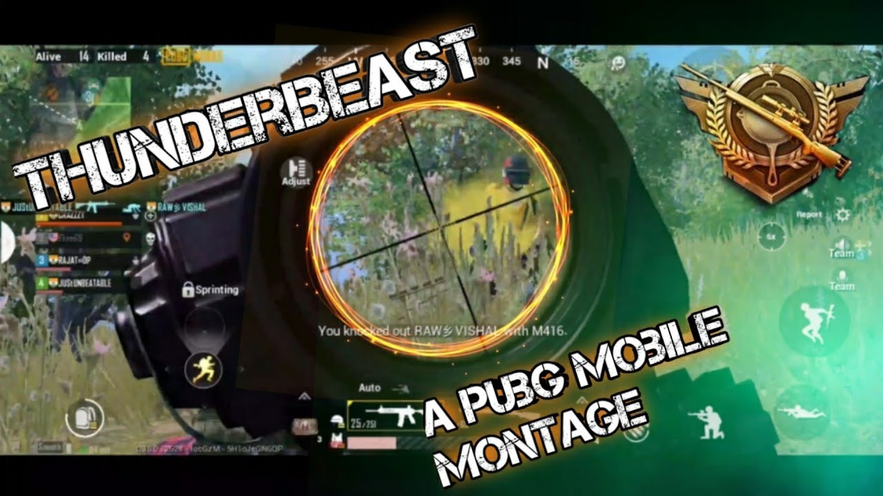 ThunderBeast - A pubg mobile montage. - YouTube