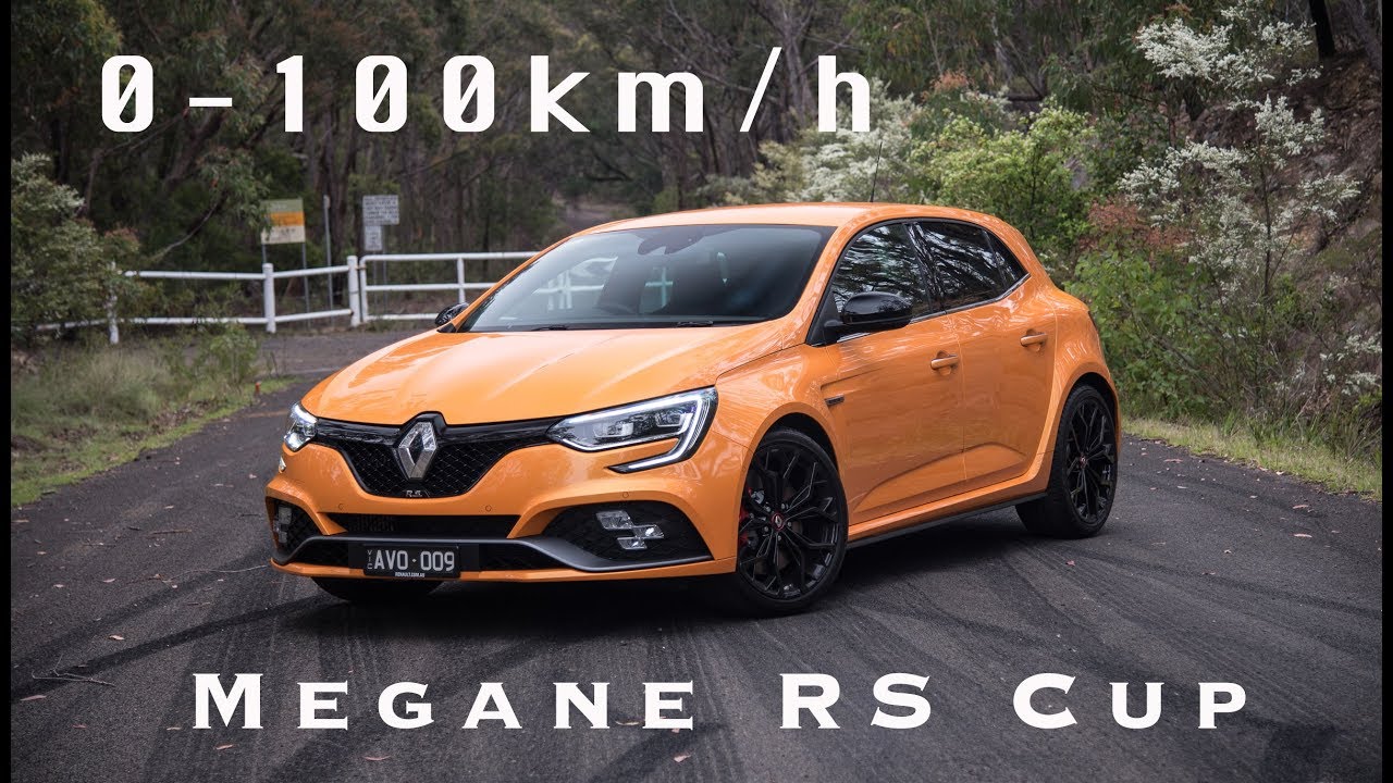 2019 Renault Megane RS Cup 280 0-100km/h (manual) - YouTube