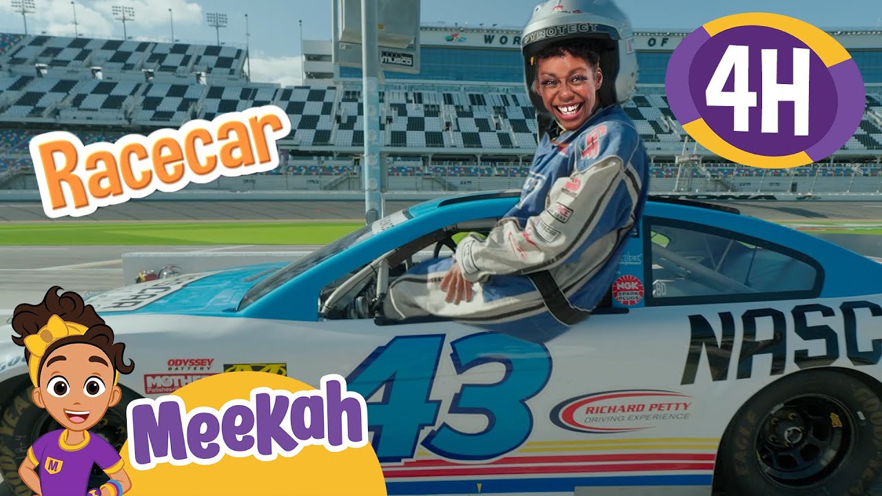 Meekah Drives a Fast Race Car | Educational Videos for Kids | Blippi ...