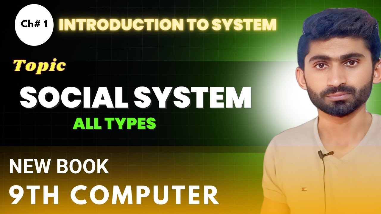 What is Social System | Types of social system | computer book 2025 ...