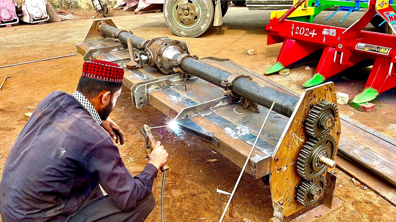 How Tractor Rotavator is Built for Agricultural From Scratch | Complete ...