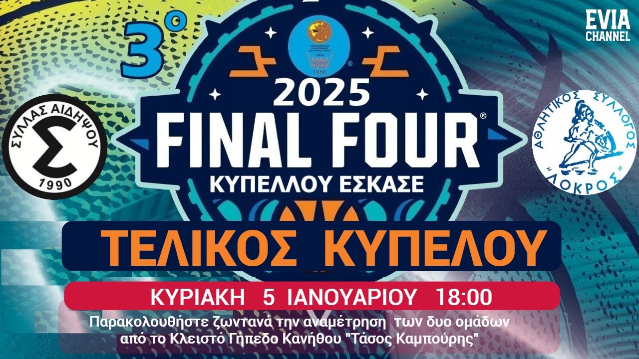 ΣΚ ΣΥΛΛΑΣ - ΑΣ ΛΟΚΡΟΣ - ΤΕΛΙΚΟΣ ΚΥΠΕΛΟΥ - ΚΥΡΙΑΚΗ 5 ΙΑΝΟΥΑΡΙΟΥ - YouTube
