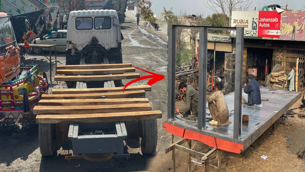 How To Build A Strong Truck Body From Wood || Let's See - YouTube