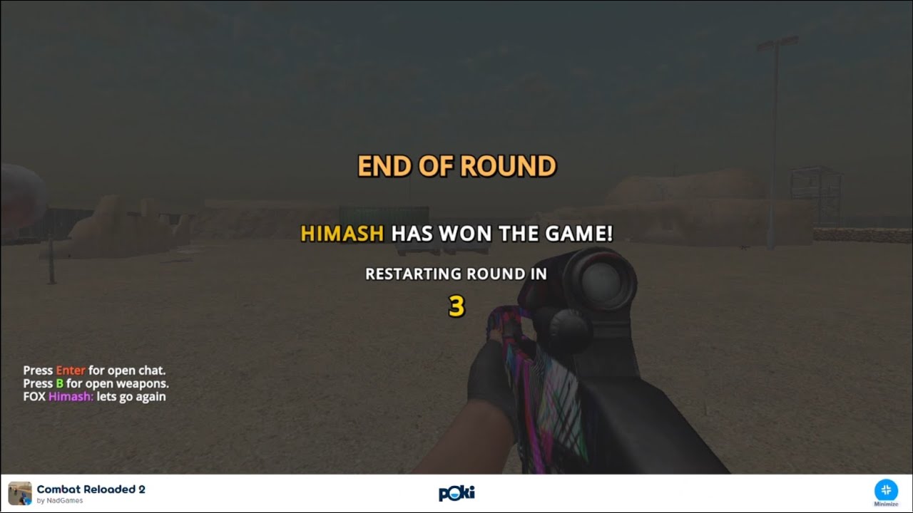 What a Match In the Military Base 😲 | Combat Reloaded 2 🌟 on @Poki - YouTube