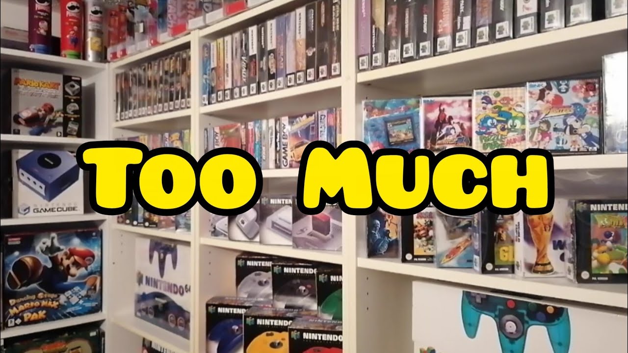 I Have Too Many Video Games I Need To Downsize #nintendo #gaming # ...