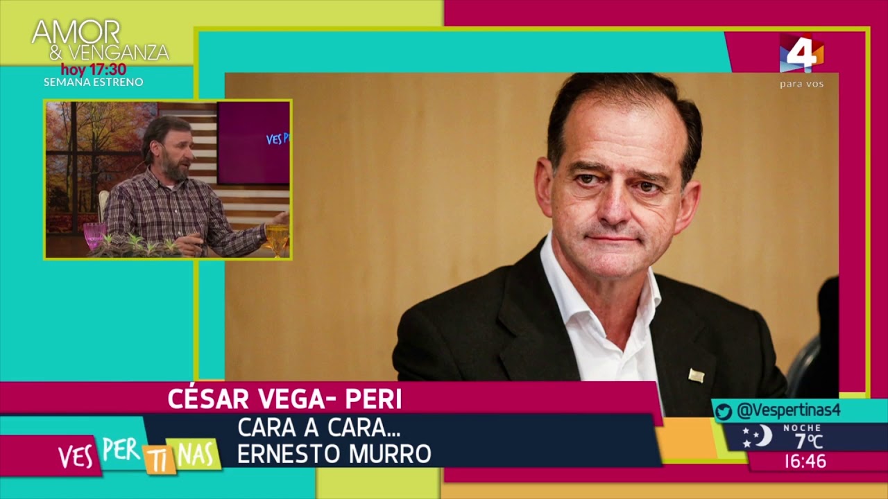 Vespertinas - Cara a cara... con César Vega - YouTube