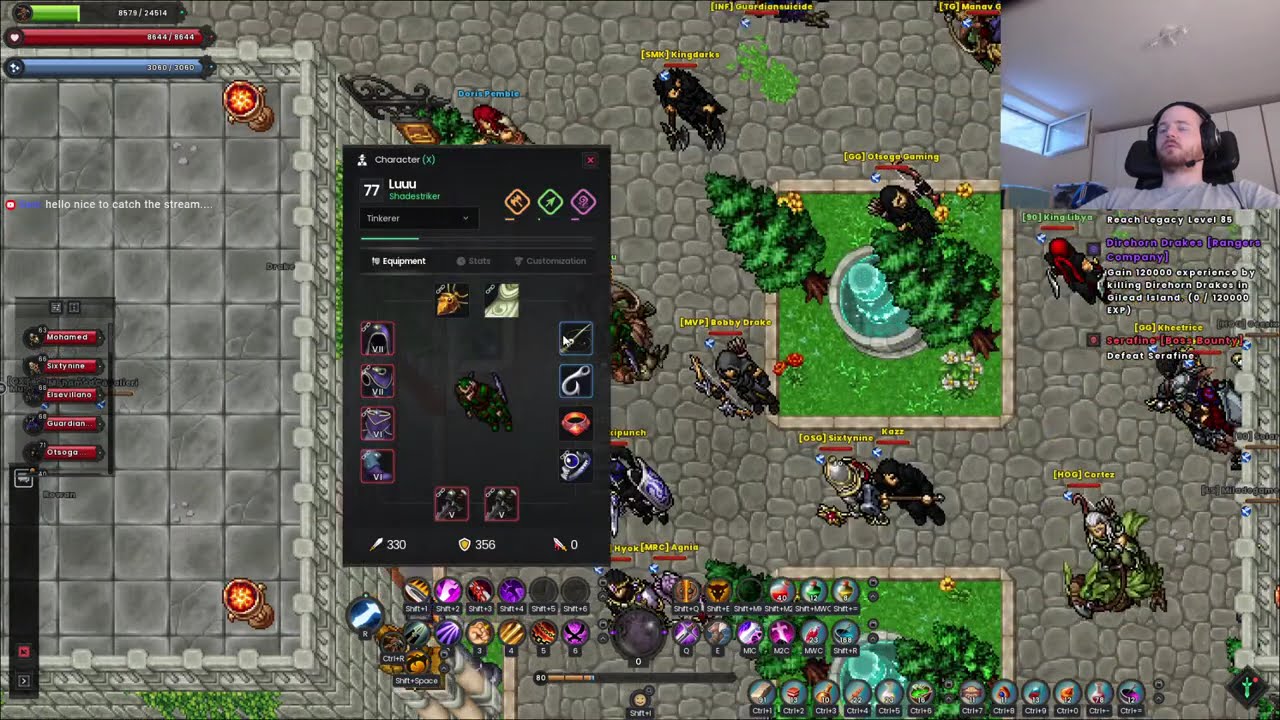 LVL 80 !RavenQuest - Guild Wars & EXP Grind - YouTube