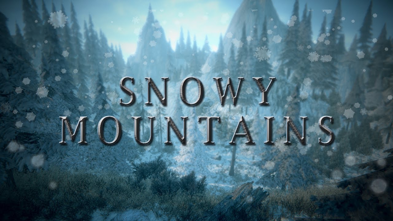 [Level Design] How to create Snowy Mountains in Unity3D - YouTube