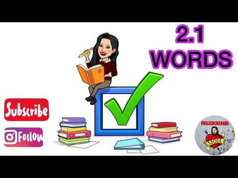 2.sınıf 1.ünite "Words" - YouTube