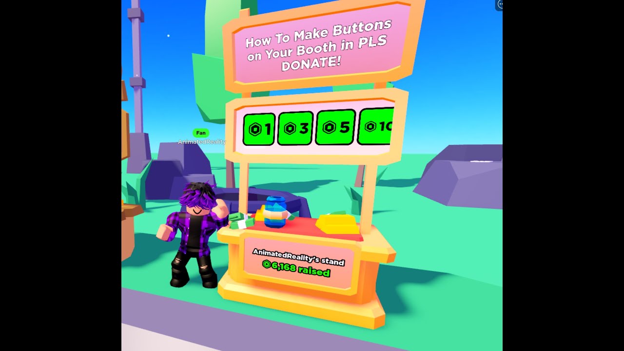 How To Make A Game Pass and Buttons on Your Booth in PLS DONATE (Roblox ...