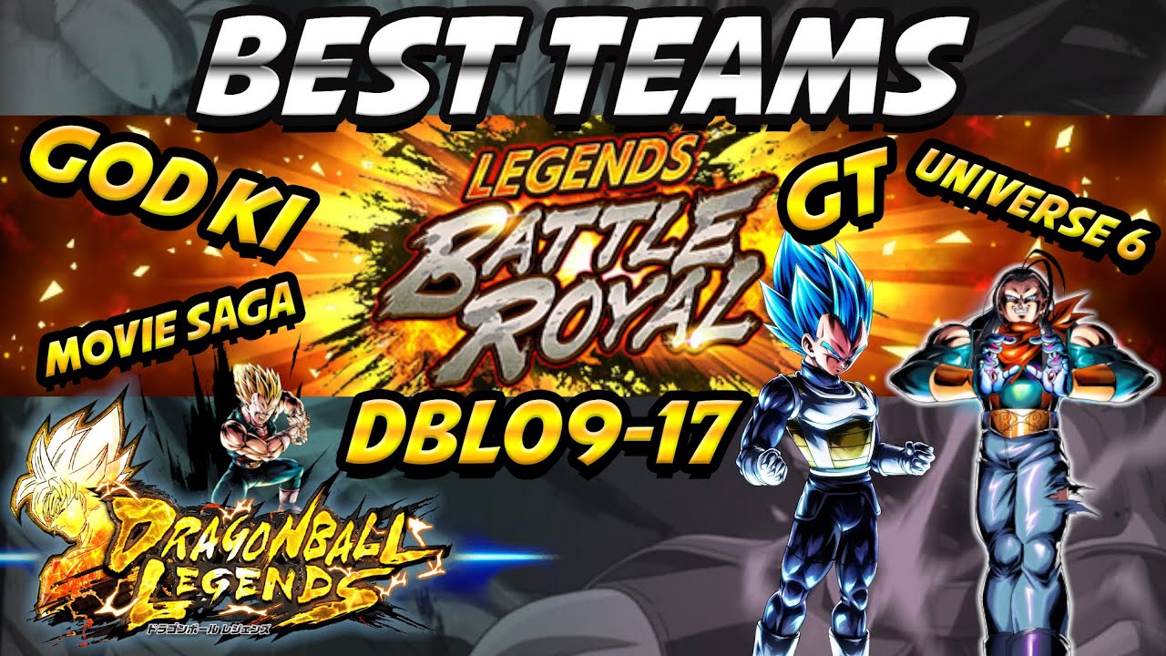 Top 5 Teams für Battleroyal DBL09-17 Dragon Ball Legends #dbl # ...