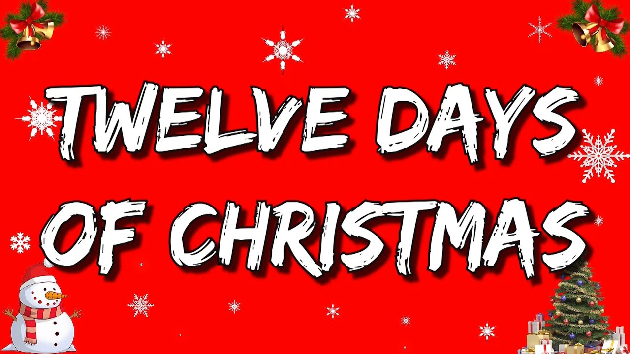 Twelve Days Of Christmas Lyrics YouTube twelve-days-of-christmas-lyrics-youtube