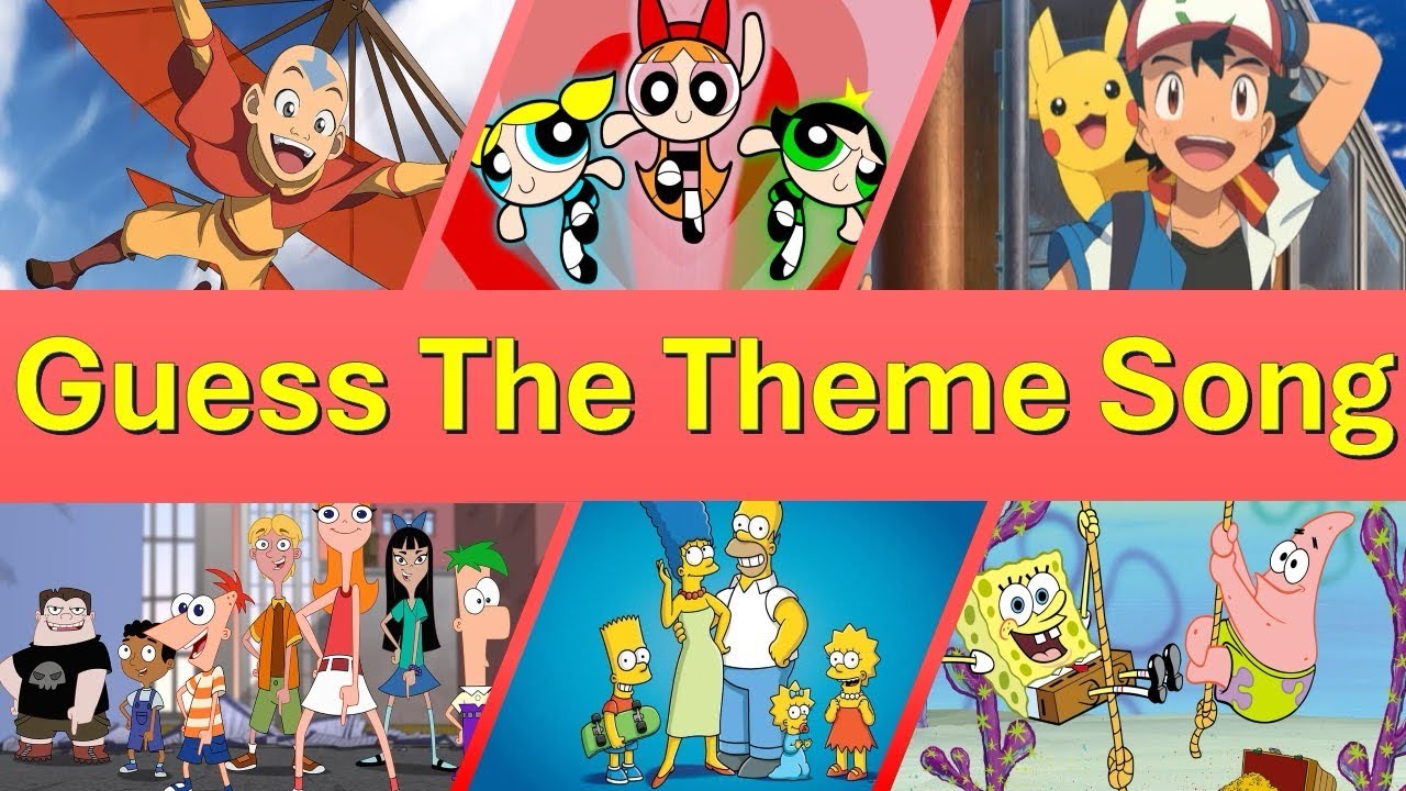 Guess the Cartoon by the Theme Song! 🎶🤔 - YouTube