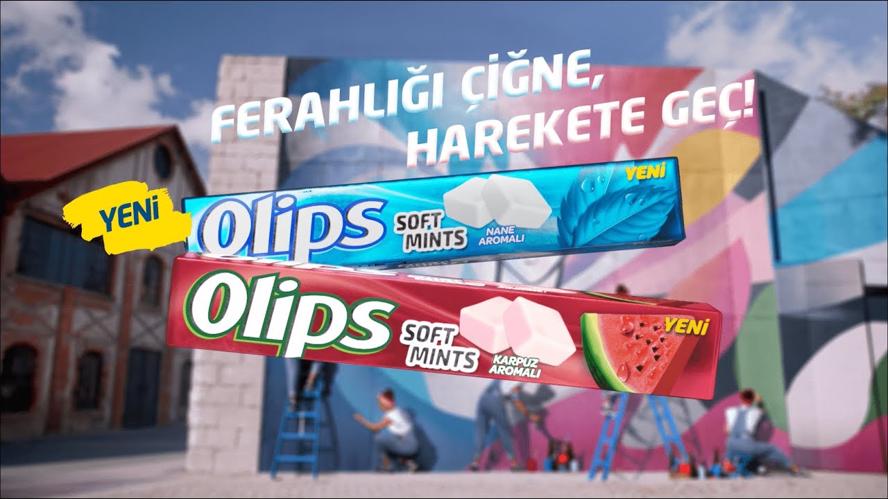 Yeni Olips Soft Mints #FerahlığıÇiğne #HareketeGeç - YouTube