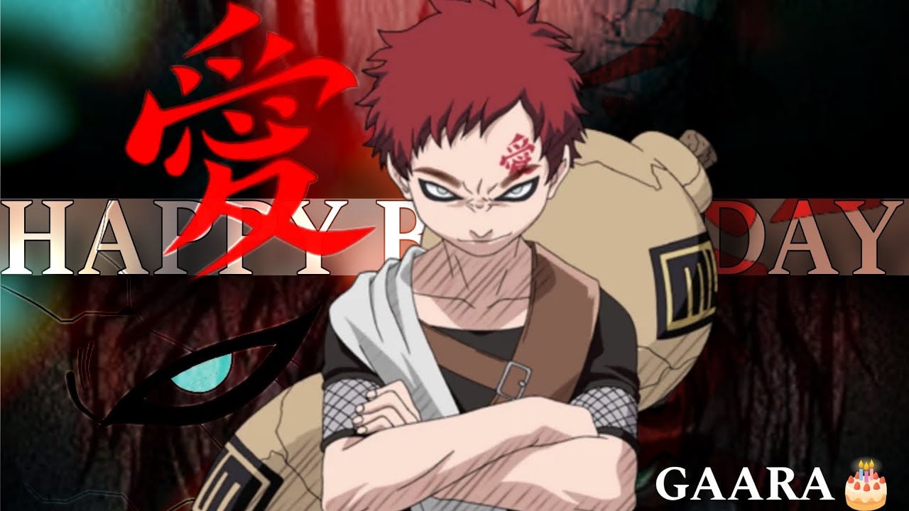 Gaara Edit 🔥 || Gaara Birthday Edit 😈 || Gaara Voice - YouTube