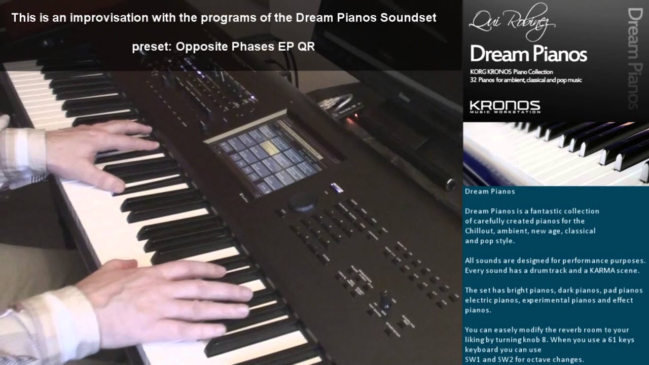 Korg Kronos: Dream Pianos Sound Set - YouTube